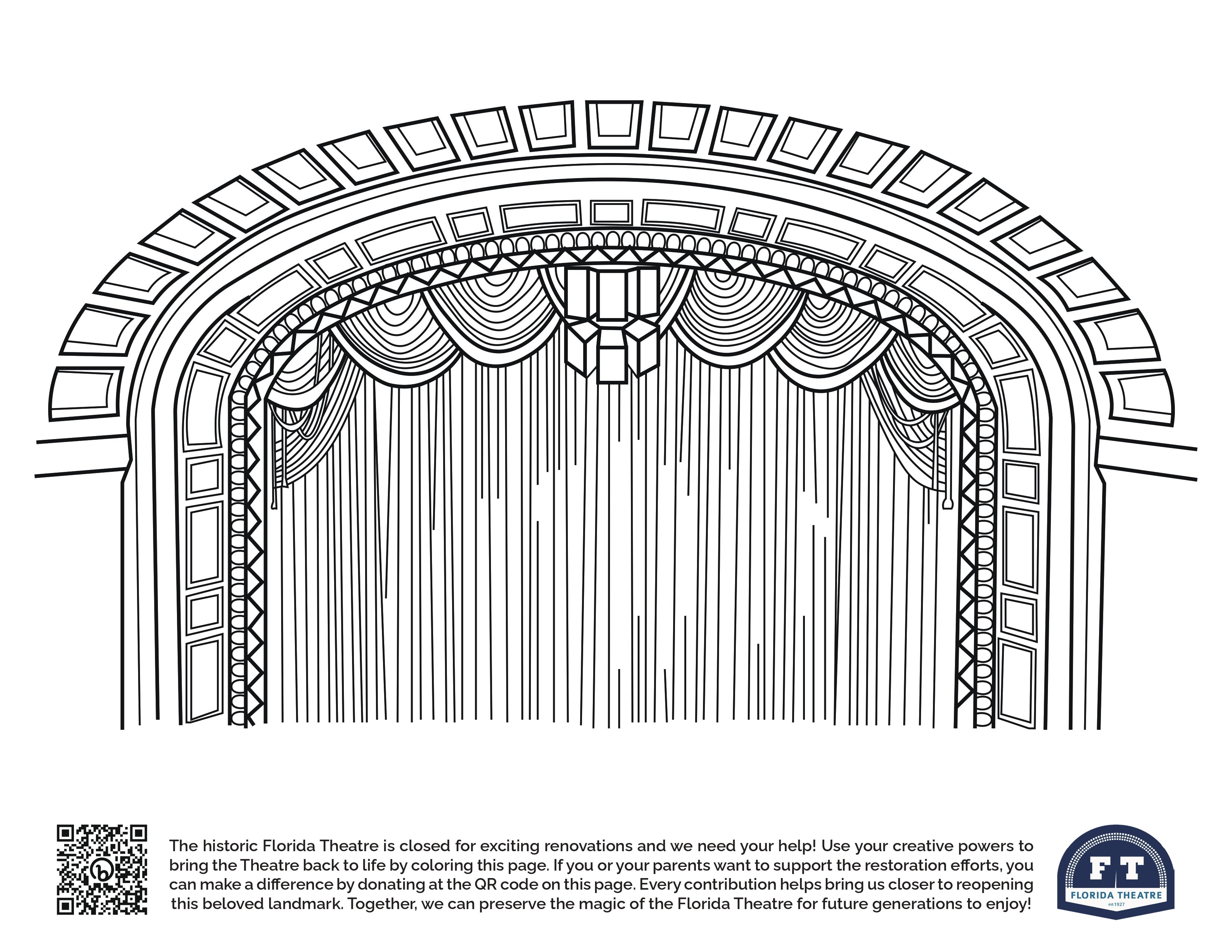 Coloring Pages | Florida Theatre